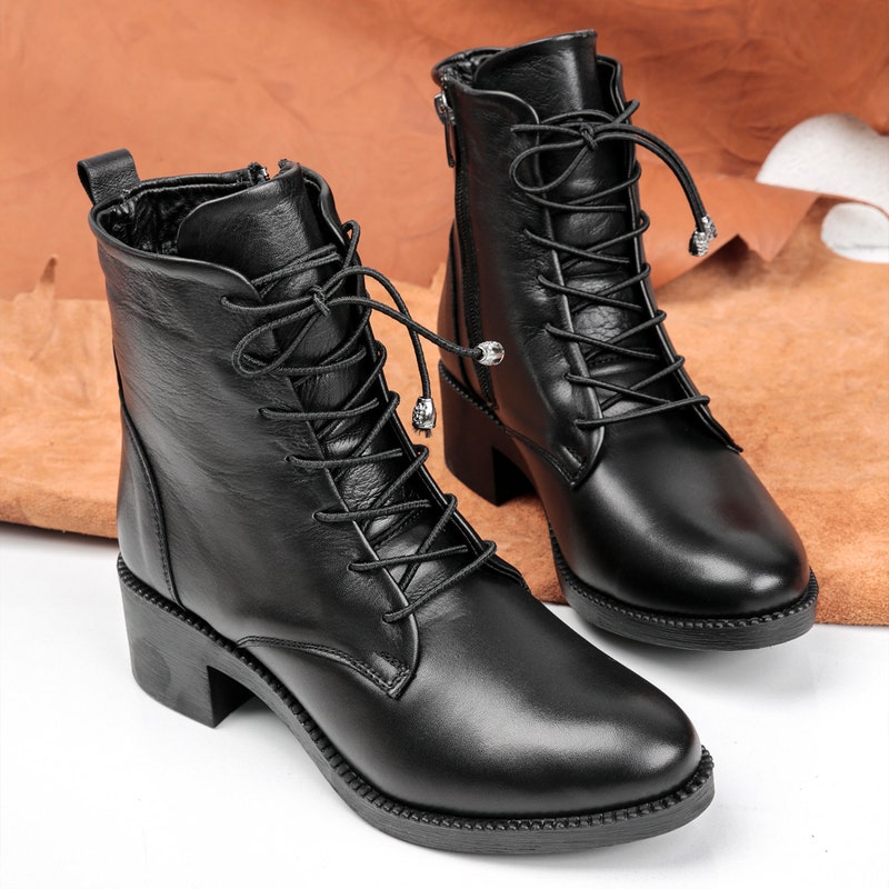 Italian Leather Booties - Etsy