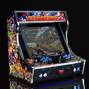 Bartop Arcade Cabinet Artwork Graphics - Retrocade Theme - PSD Files - Etsy