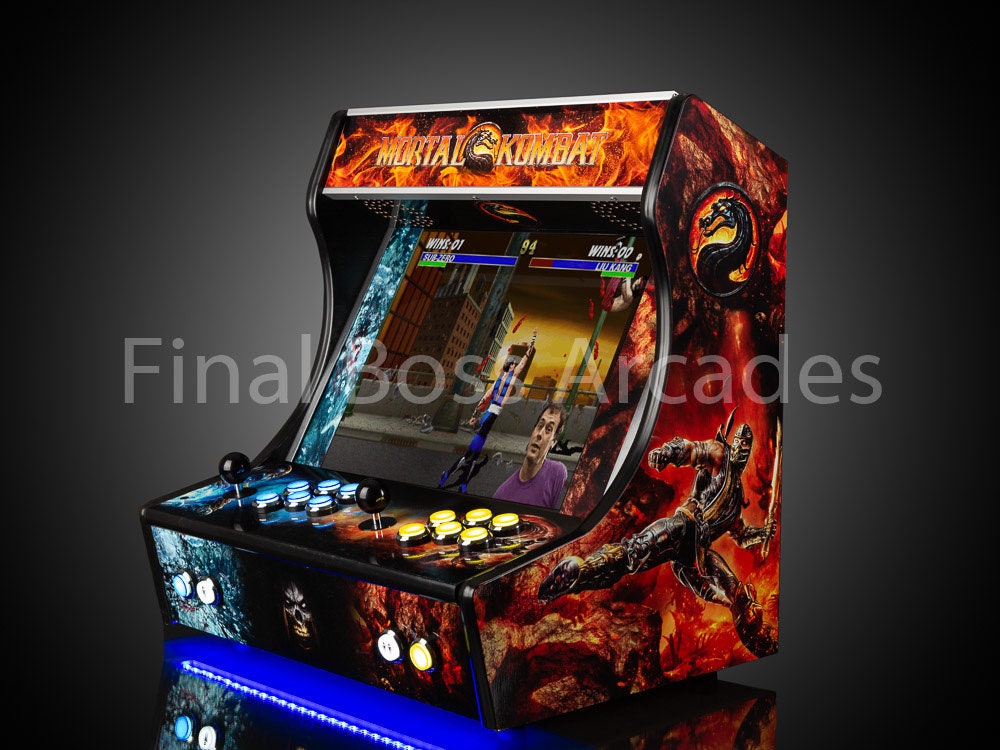 Bartop Arcade Cabinet Artwork Graphics - Mortal Kombat Theme - Etsy