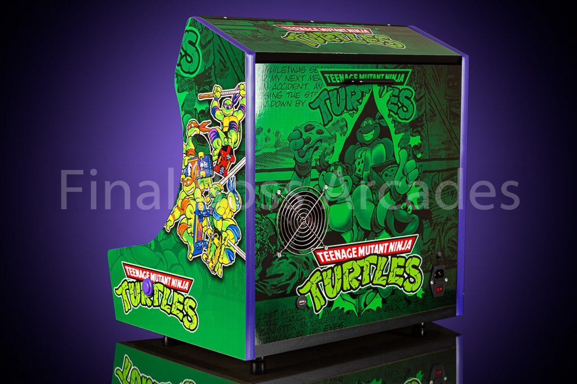 Bartop Arcade Cabinet Artwork Graphics - Teenage Mutant Ninja Turtles ...