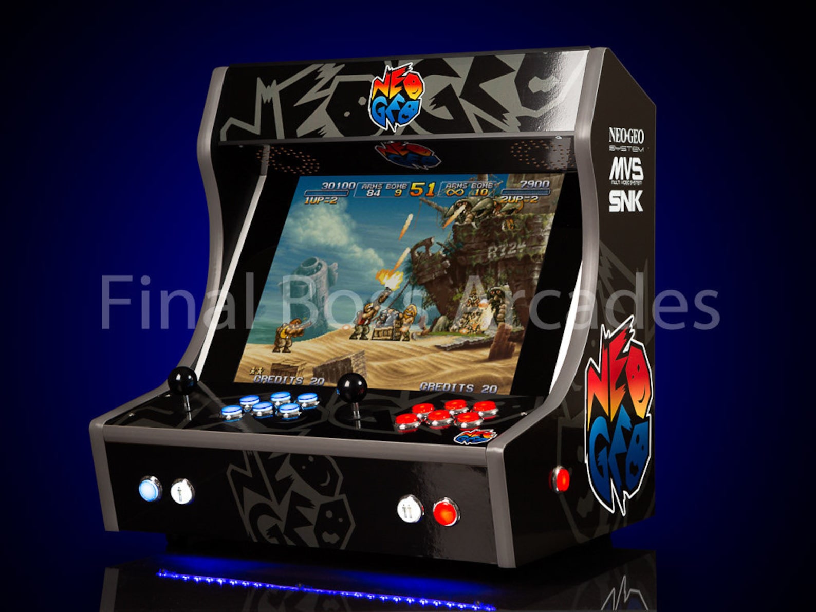 Bartop Arcade Machine Plans for 2 Players - 18mm MDF, 19" Monitor 5:4 ...