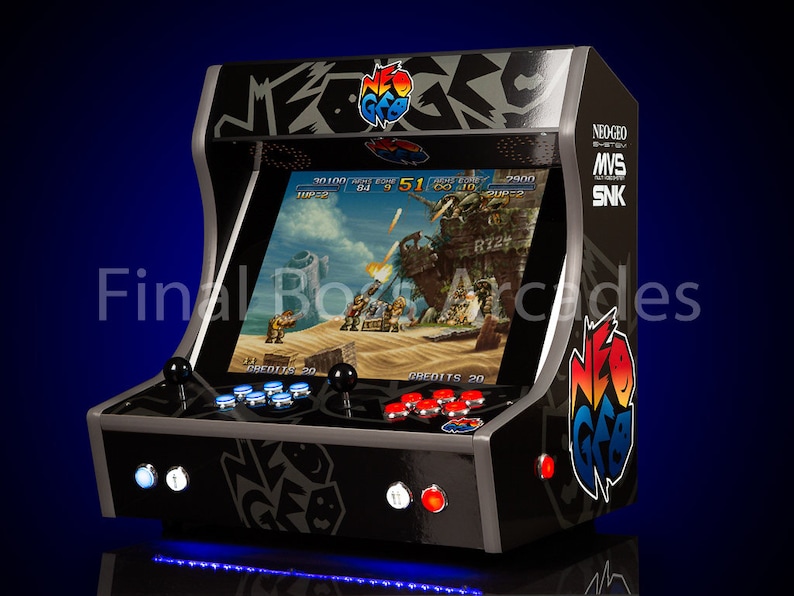 Bartop Arcade Machine Plans for 2 Players - 18mm MDF, 19" Monitor 5:4 ...