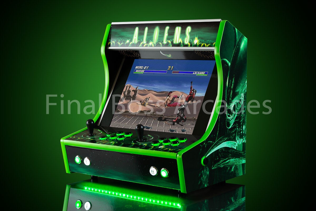 Bartop Arcade Cabinet Artwork Graphics - Aliens Theme - Etsy