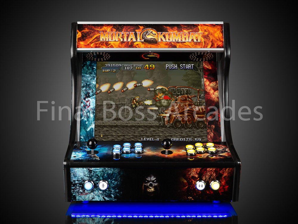Bartop Arcade Cabinet Artwork Graphics - Mortal Kombat Theme - Etsy