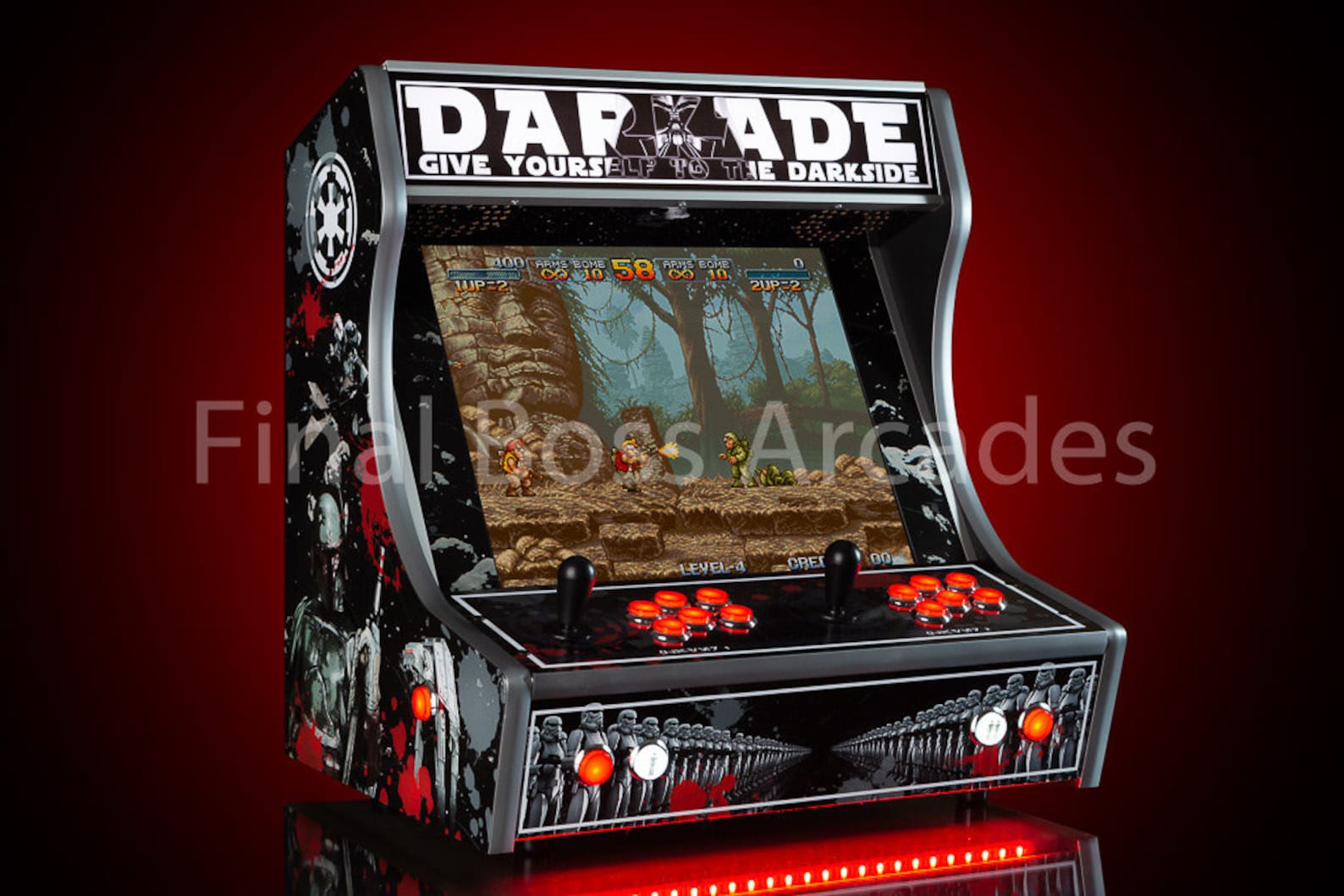 Bartop Arcade Machine Plans for 2 Players - 18mm MDF, 19" Monitor 5:4 ...
