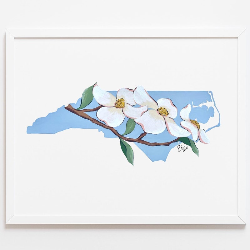 North Carolina Print - Etsy