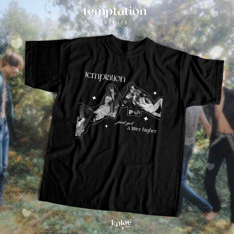 TEMPTATION by TXT T-Shirt txt merch, apparel txt, kpop merch - Etsy.de