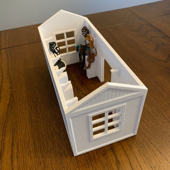 Horse Tack House Style 2 1:24 Toy Horse Buildings Custom | Etsy