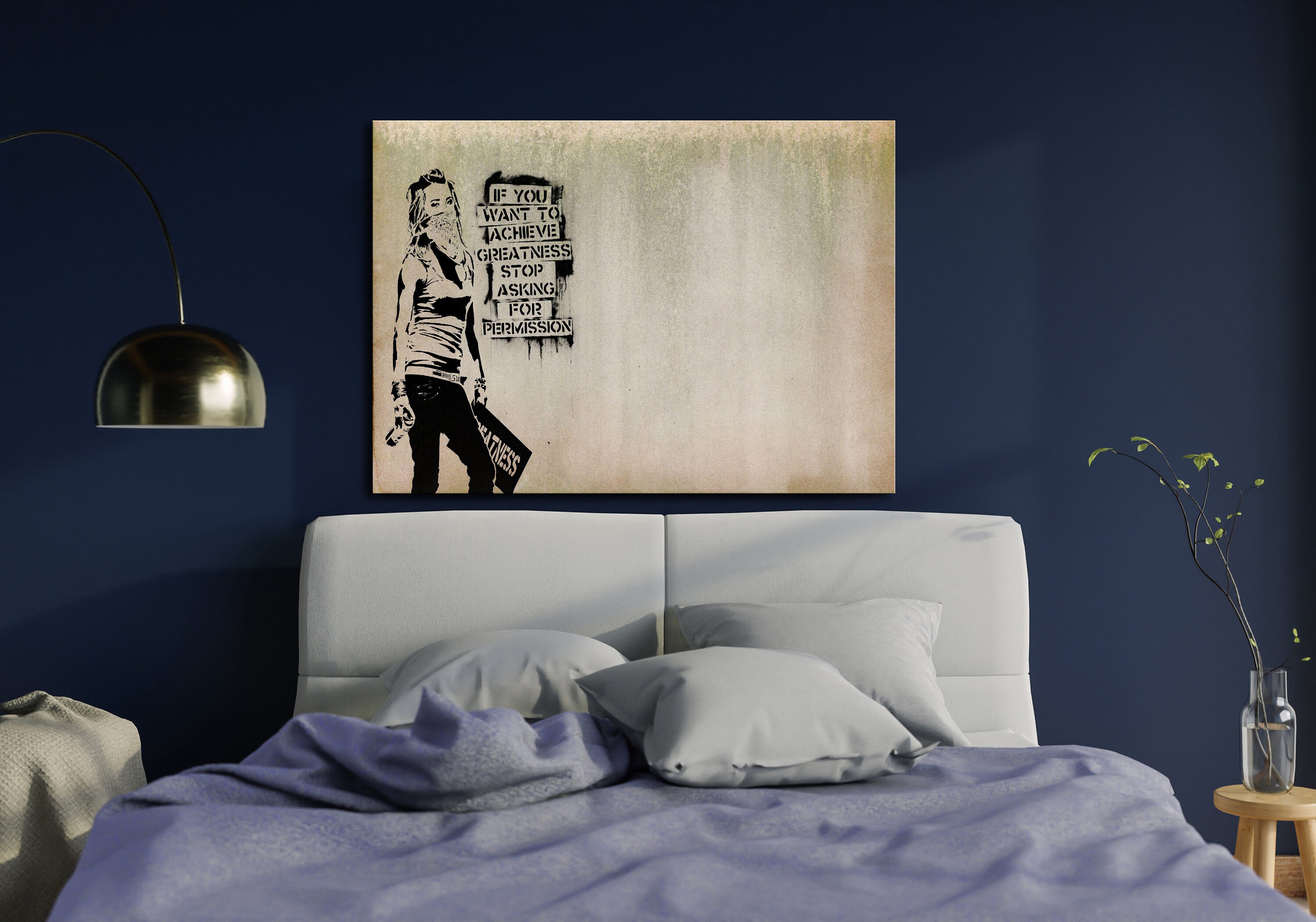 Art & Collectibles BANKSY Signed Banksy Art, Banksy Wall Art, Banksy ...