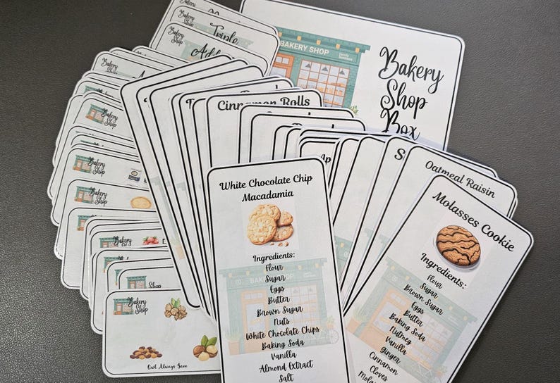 Reinvented: Complete Bakery Shop Savings Challenge Box - Physical - Etsy