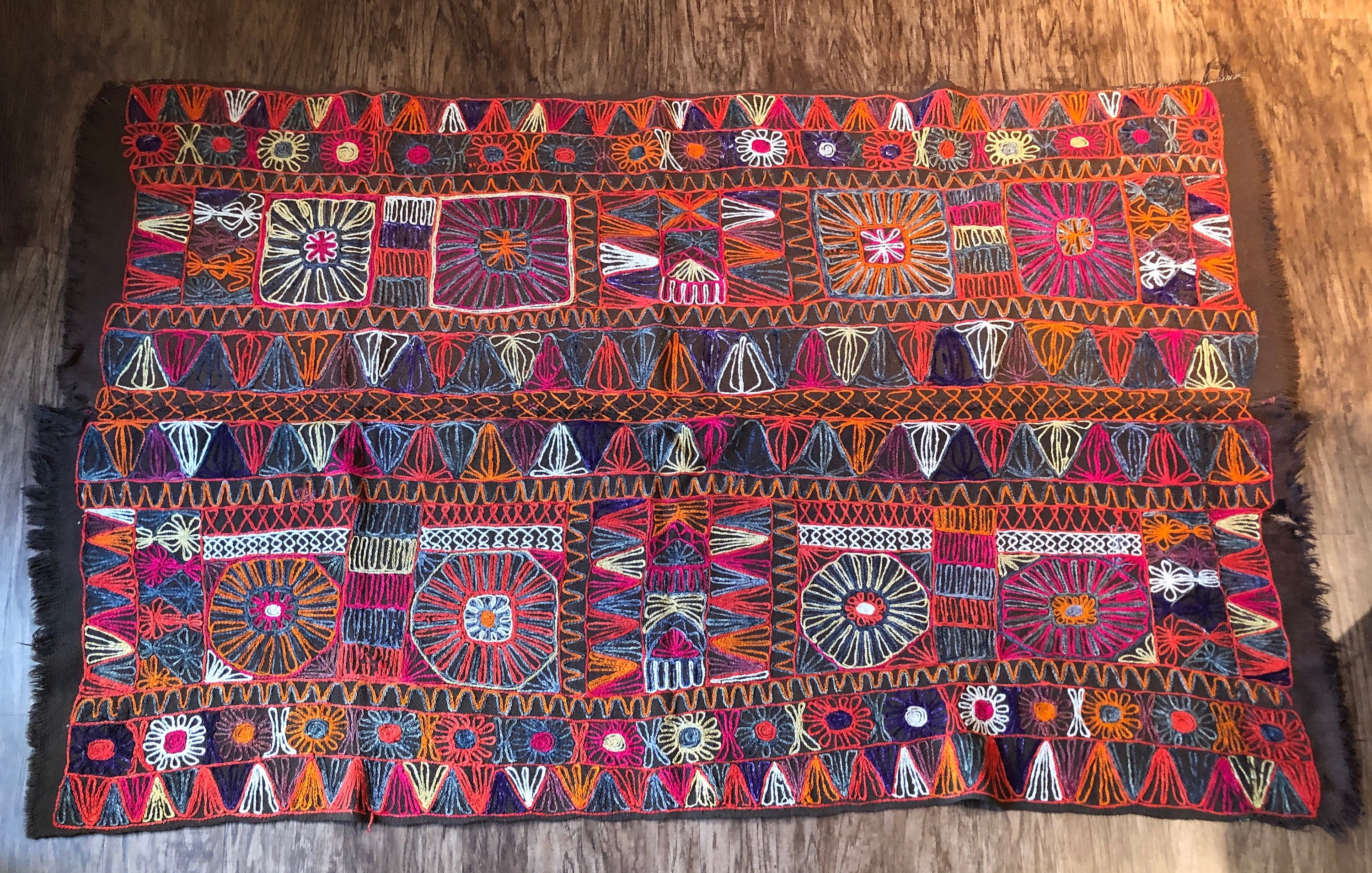 Vintage Kilim Marsh ArabSouthern Iraq Wedding Blanket,unique small ...