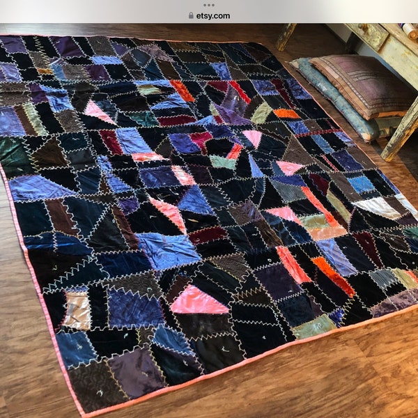 Velvet Quilt - Etsy