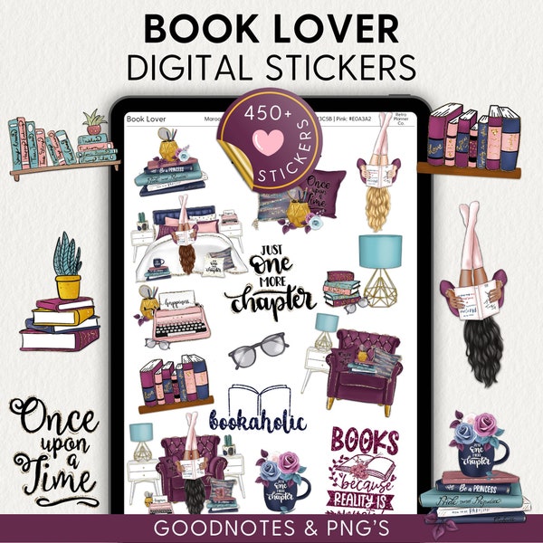 Bookish Planner - Etsy