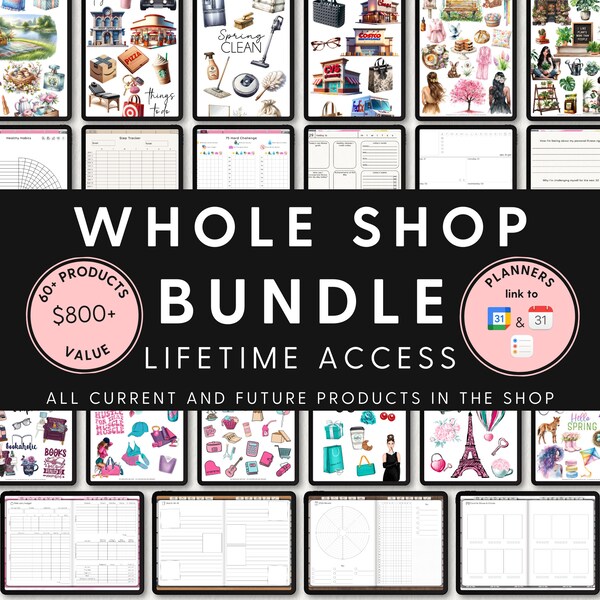 Digital Planner - Etsy