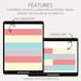 GOODNOTES COLOR CHANGING Boxes, Portrait, Landscape, Customizable ...