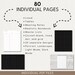 NOTES and Lists PLANNER PAGES, Digital Planner Inserts, Planner ...
