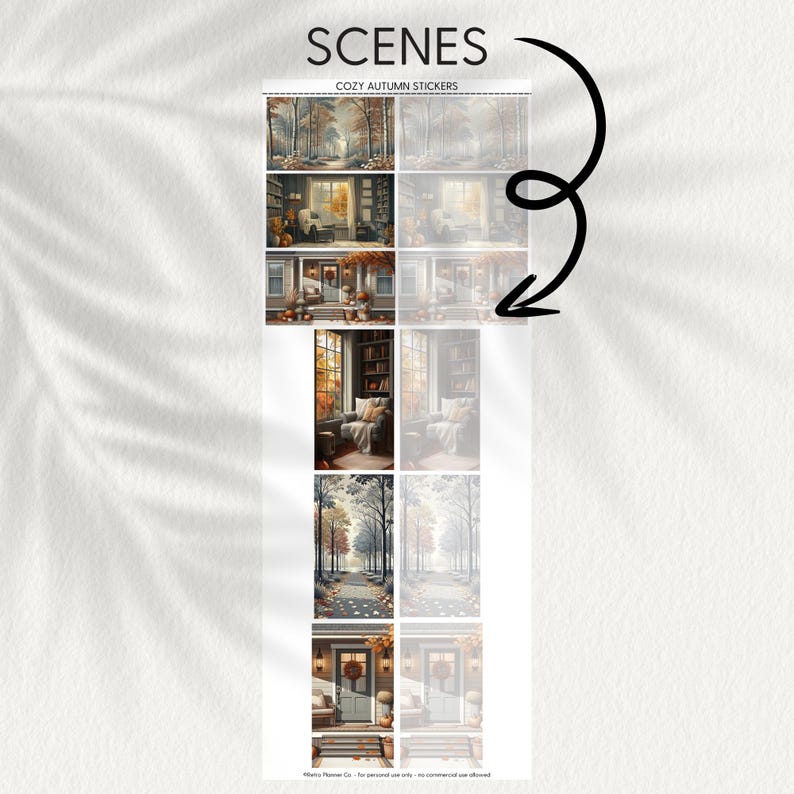 COZY AUTUMN Digital Planner Stickers Goodnotes Noteful Samsung Notes ...