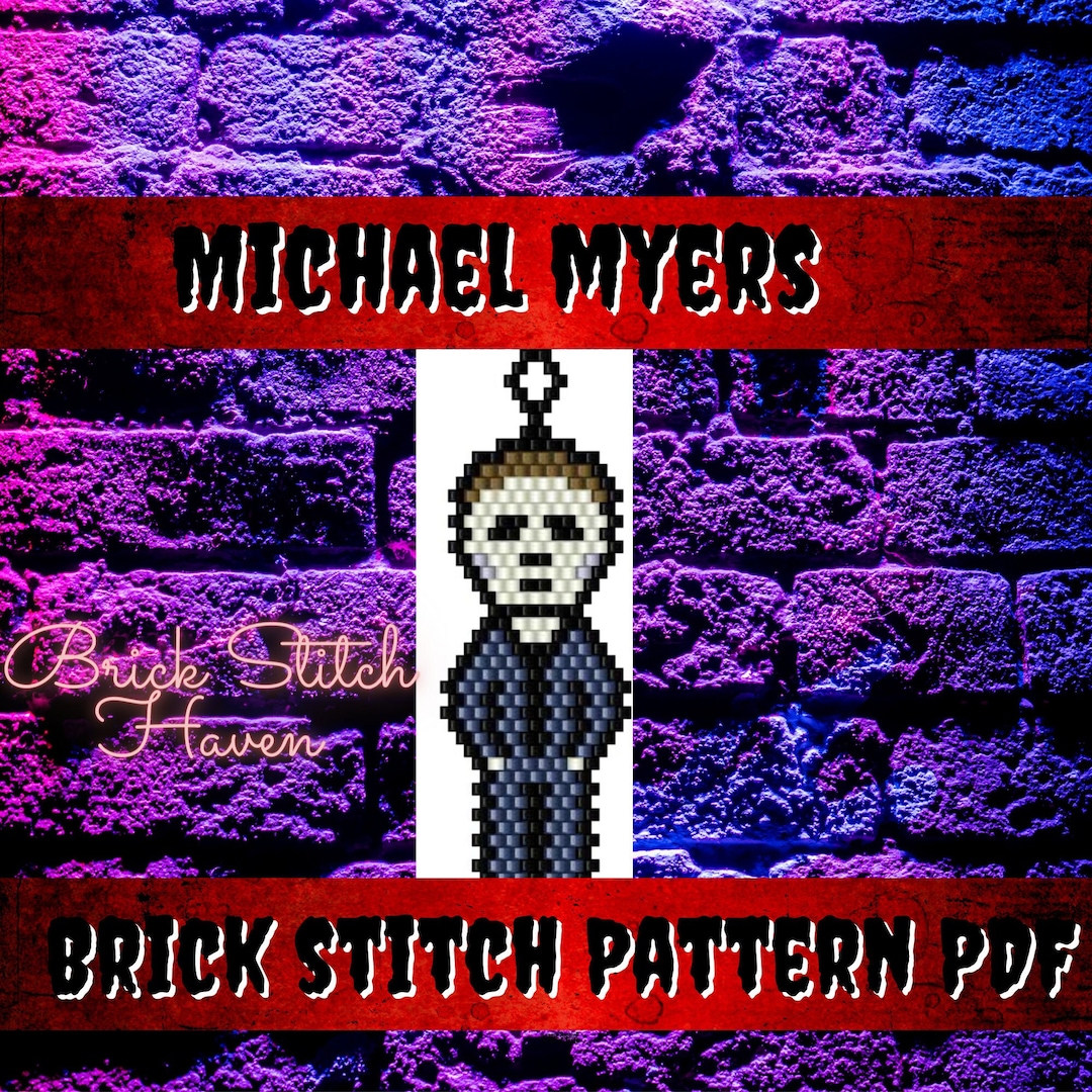 Michael Myers Brick Stitch Pattern PDF - Etsy