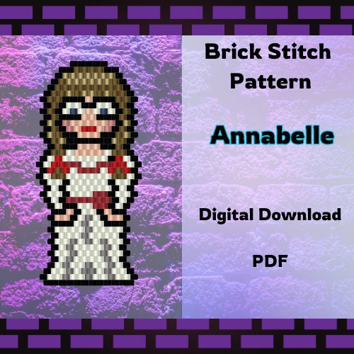 Annabelle Brick Stitch Pattern PDF - Etsy