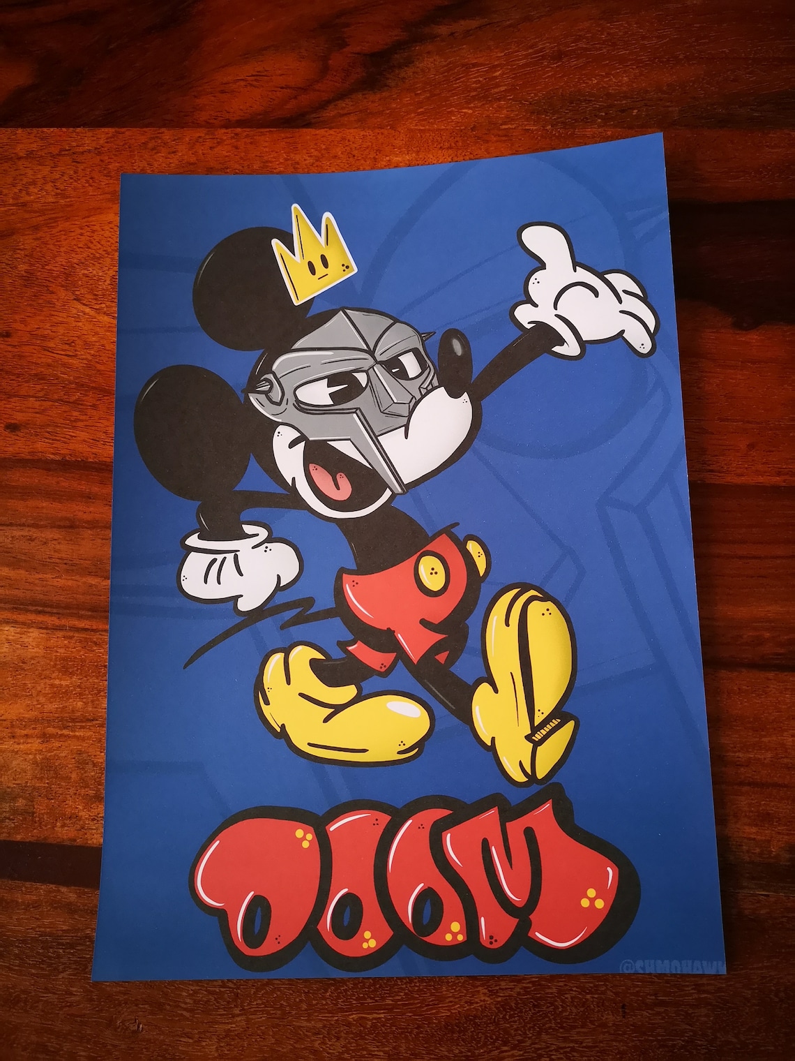 Mickey Mouse X MF DOOM - Etsy UK