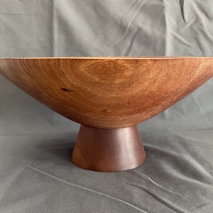 Ribbon Sapele Wood Bowl - Etsy