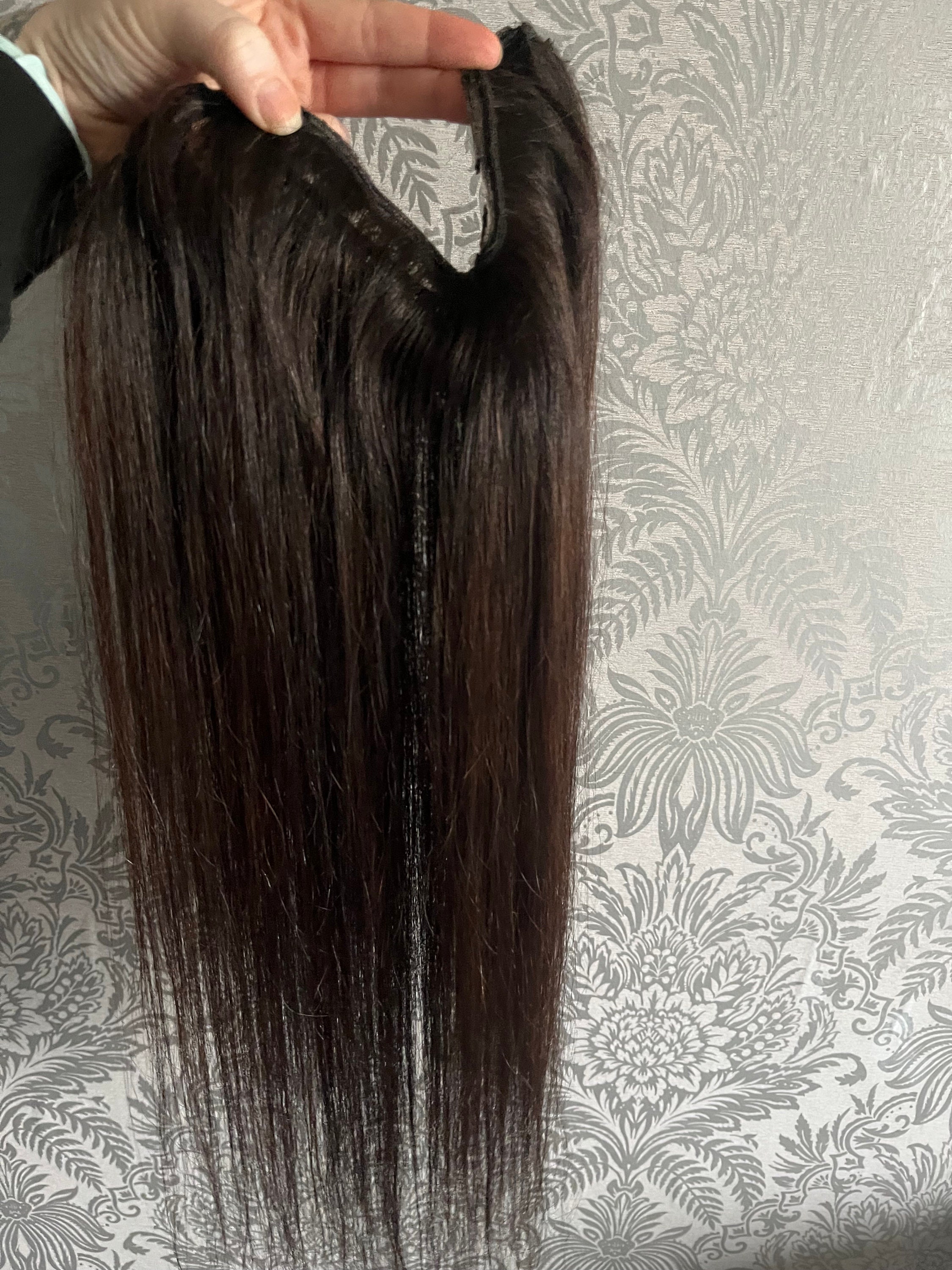 U-part Hair Topper Hair Extension Clip on Hair Light Weight Hair ...