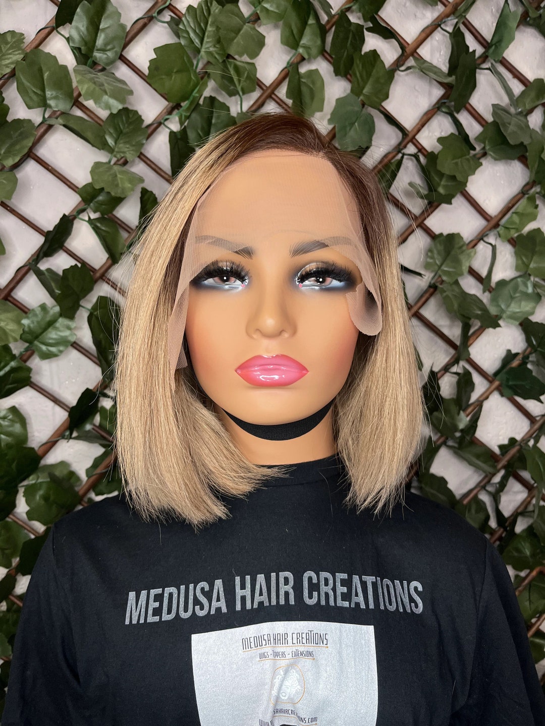 100% Human Hair Wig - Fixed Parting - Lace Front - Ready to Post ...