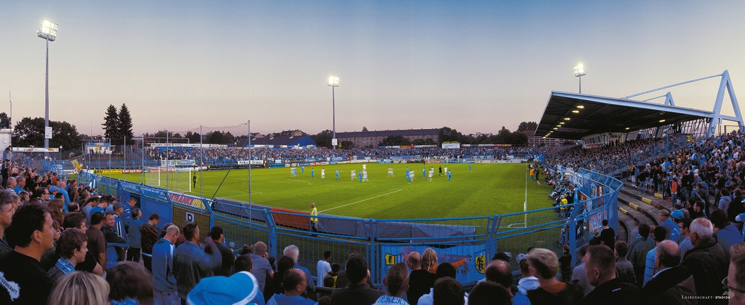 Poster Chemnitz Stadium Old 85 X 34.7 Cm 120 X 50 Cm 240 X 100 Cm ...