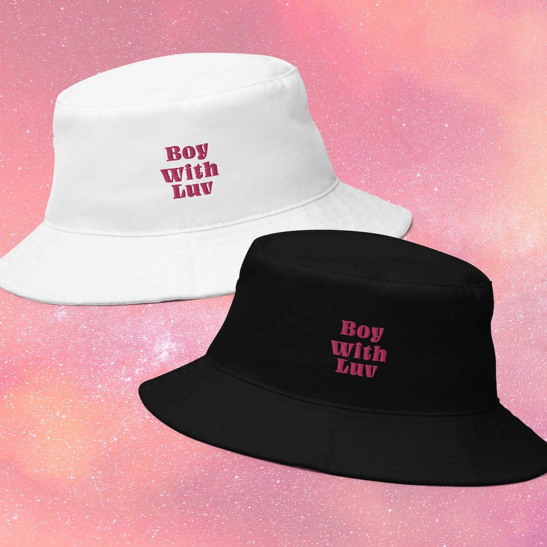 BTS Bucket Hat, BTS Boy With Luv Bucket Hat - Etsy