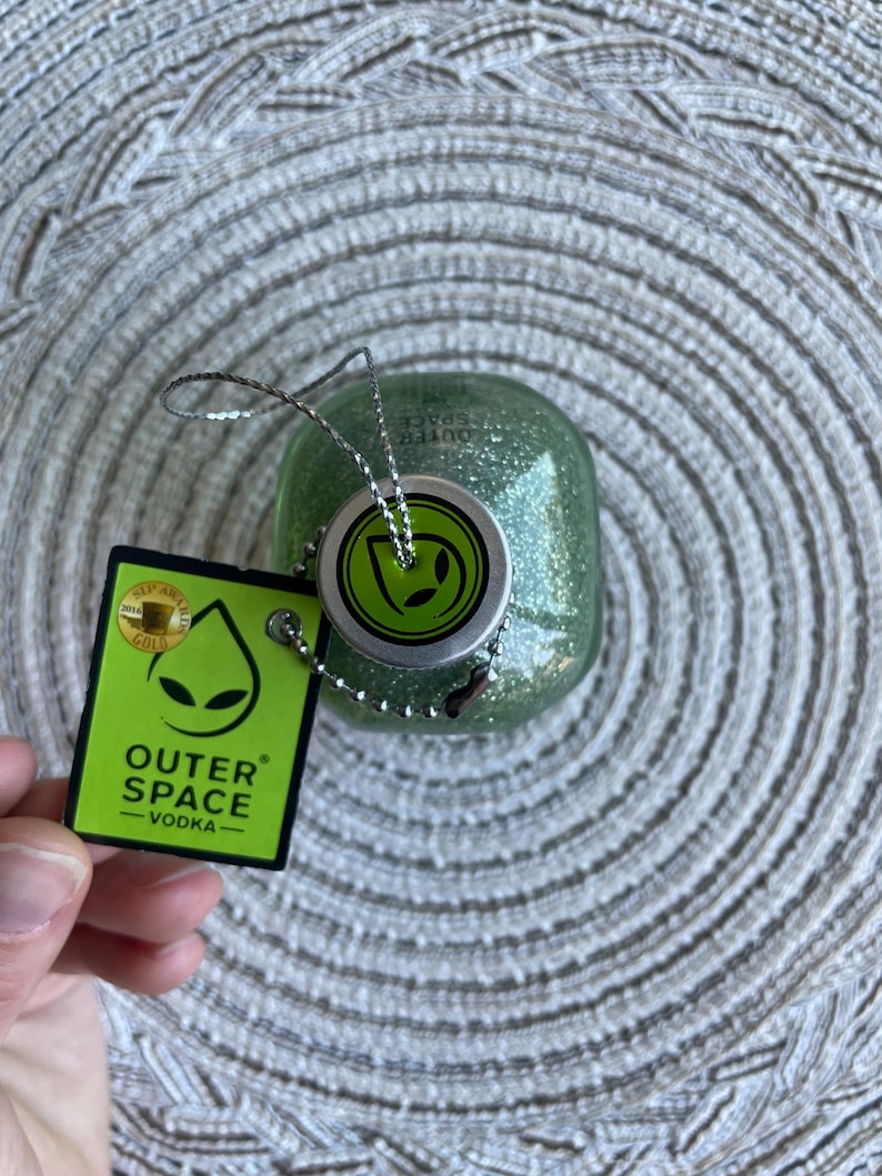 Mini Outer Space Vodka Alien Liquor Shot Ornament - Etsy