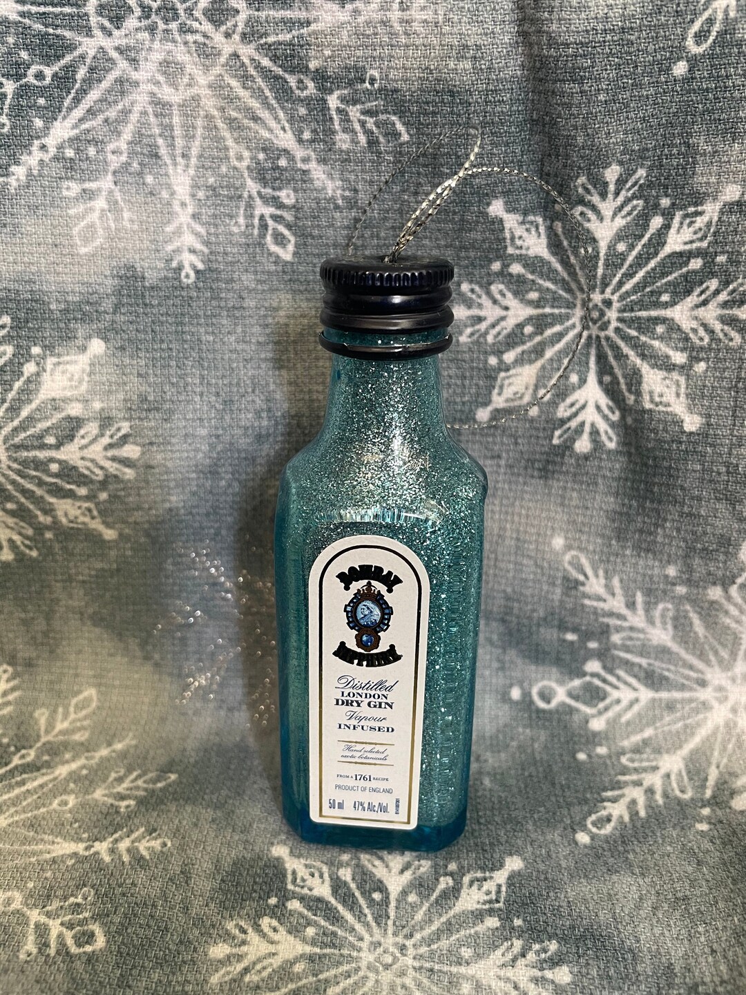 Mini Bombay Sapphire London Dry Gin Liquor Shot Bottle Ornament - Etsy