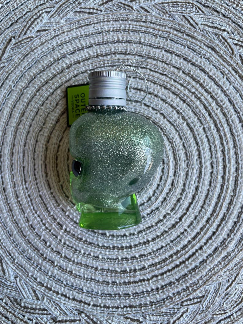 Mini Outer Space Vodka Alien Liquor Shot Ornament - Etsy