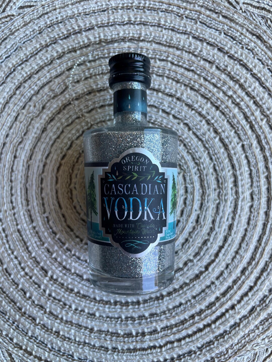 Mini Oregon Spirit Cascadian Vodka Liquor Shot Bottle Ornament - Etsy
