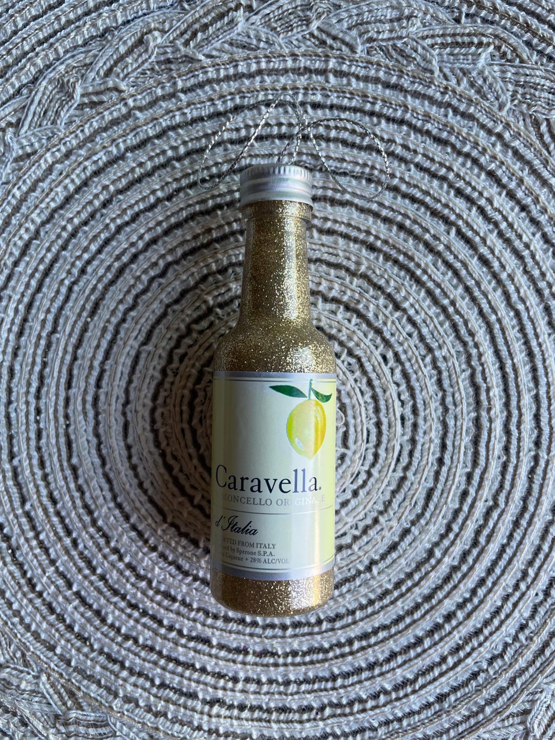Mini Caravella Limoncello Originale Italian Liqueur Shot Bottle ...