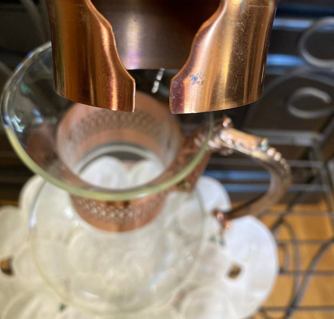 1960s Princess House Copper and Brass Coffee Carafe - Etsy