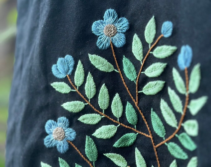 Embroidery Pattern FLOWER PATCH PDF Instant Download Hand Embroidery ...