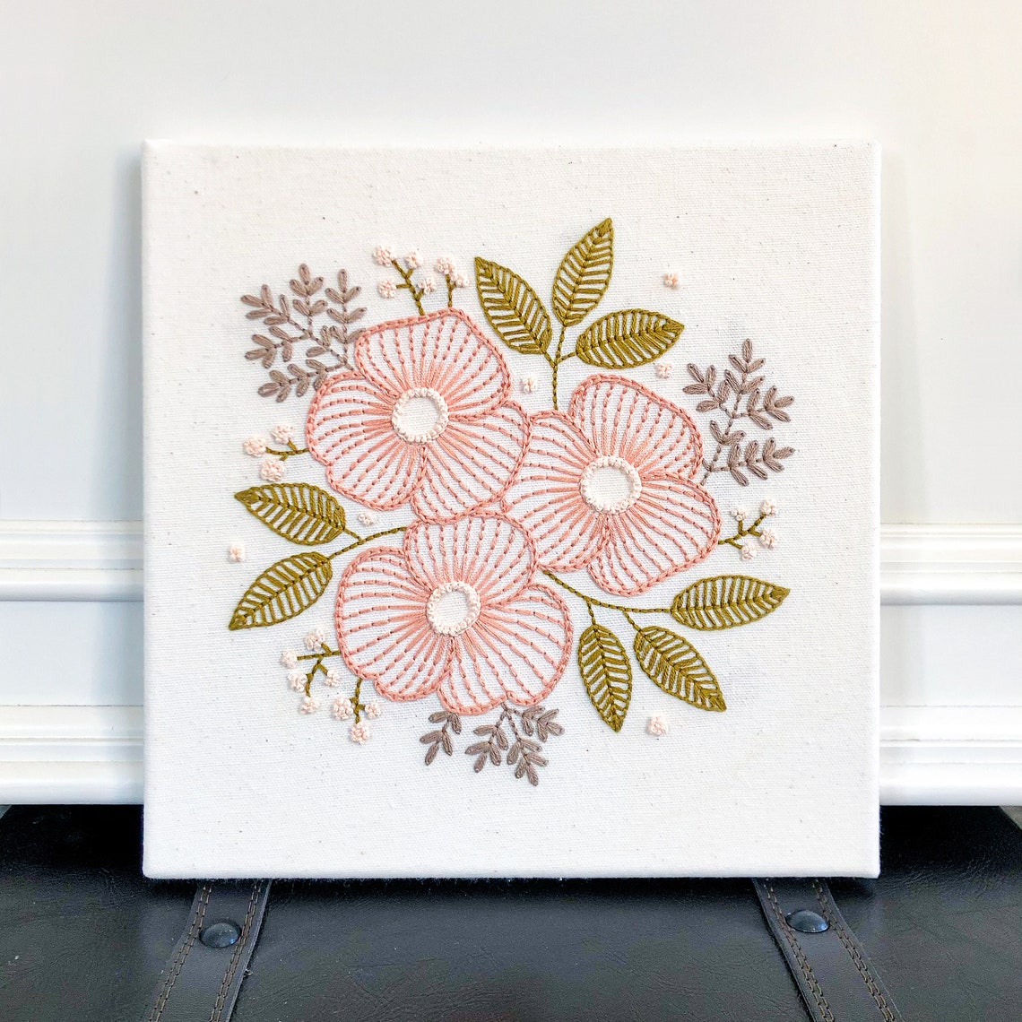 Embroidery Pattern FLORAL CLUSTER PDF Instant Download | Etsy