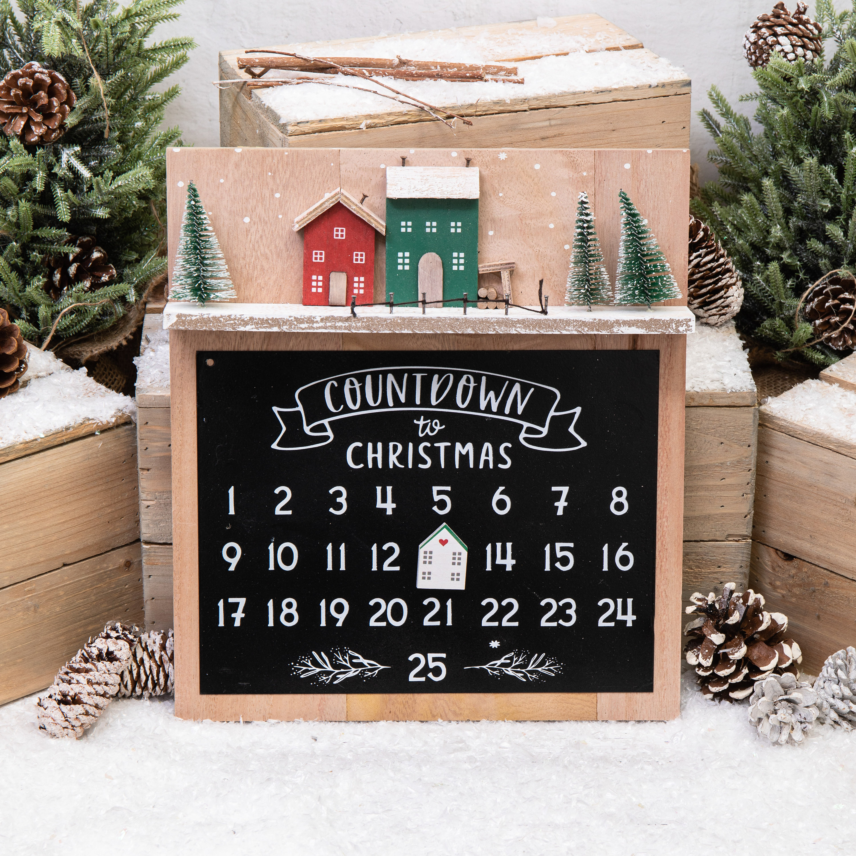 Wood Scene Advent Calendar - Etsy