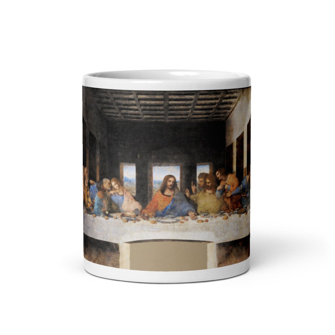 Leonardo Da Vinci the Last Supper Ceramic Mug - Etsy