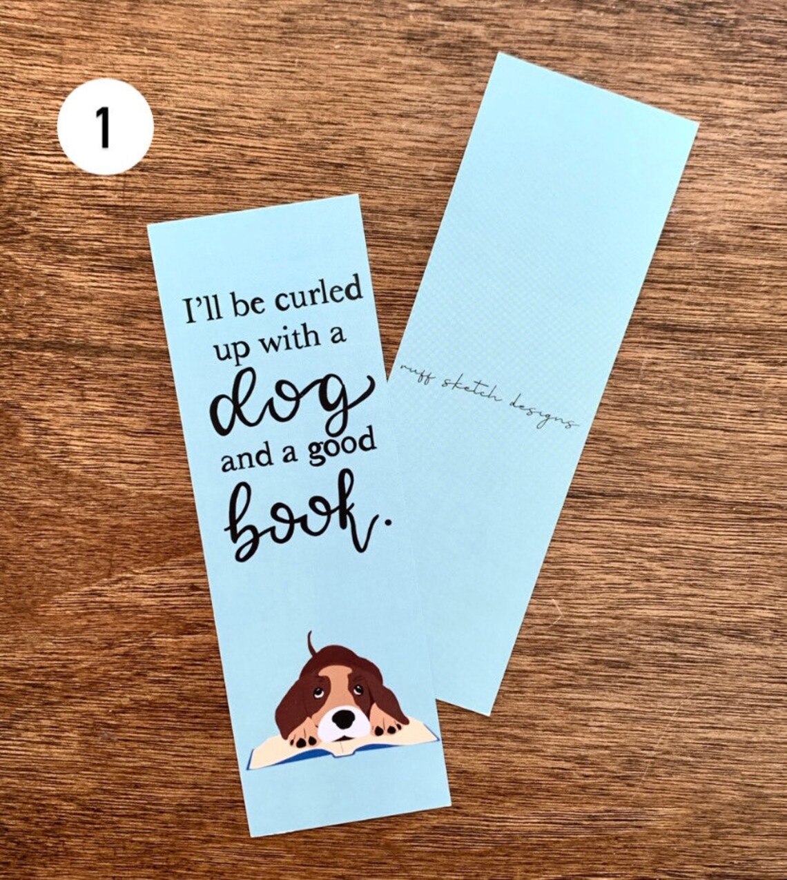 Dog Themed Bookmarks Bookmarks for Dog Lovers - Etsy