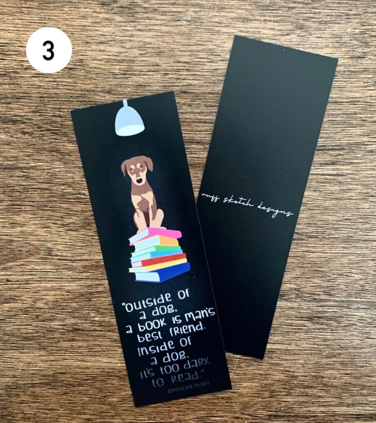 Dog Themed Bookmarks Bookmarks for Dog Lovers - Etsy