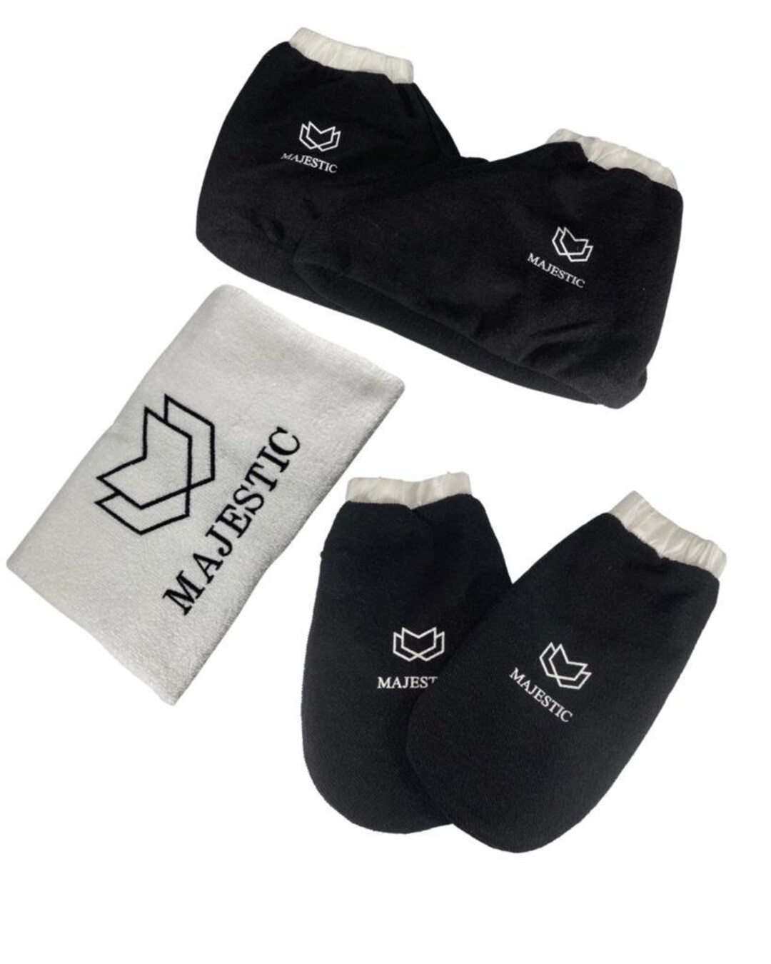 Manicure-pedicure Spa 3 Pcs Set Hand- Foot Mittens and Towel/paraffin ...