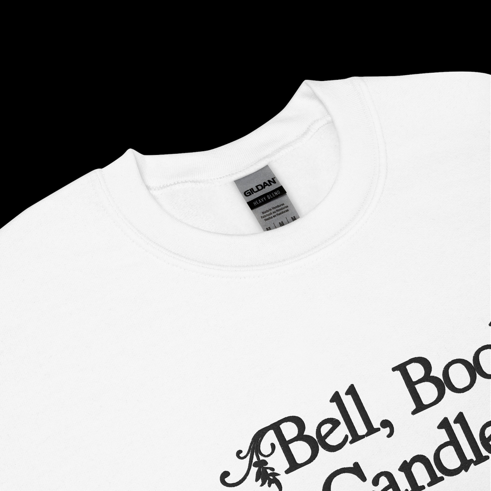 Good Witch Bell Book & Candle Embroidered Sweatshirt - Etsy