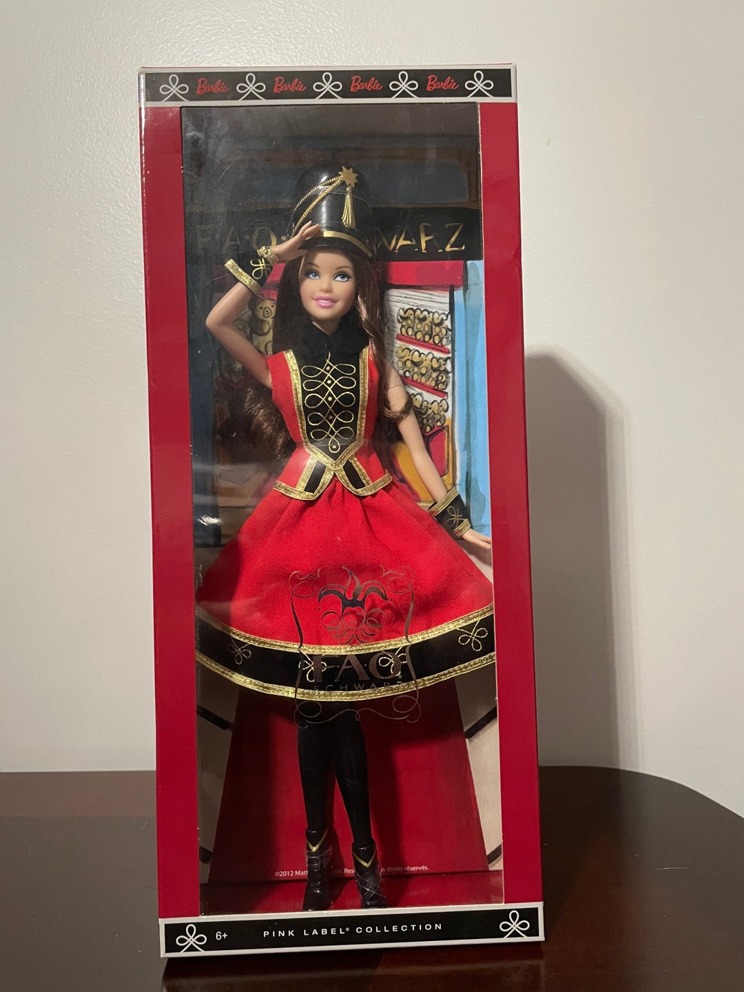 FAO Schwarz Barbie Soldier Doll Pink Label 2012 New in Box - Etsy