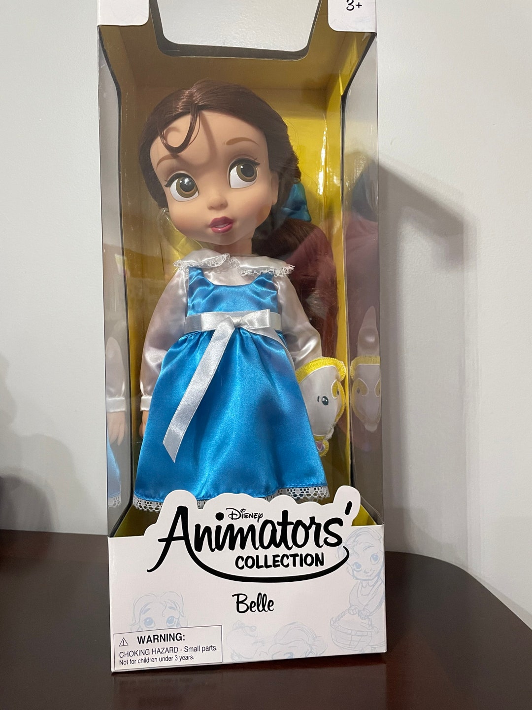 Disney Store 2011 Belle Animators Collection Doll 16 NEW Blue Dress ...