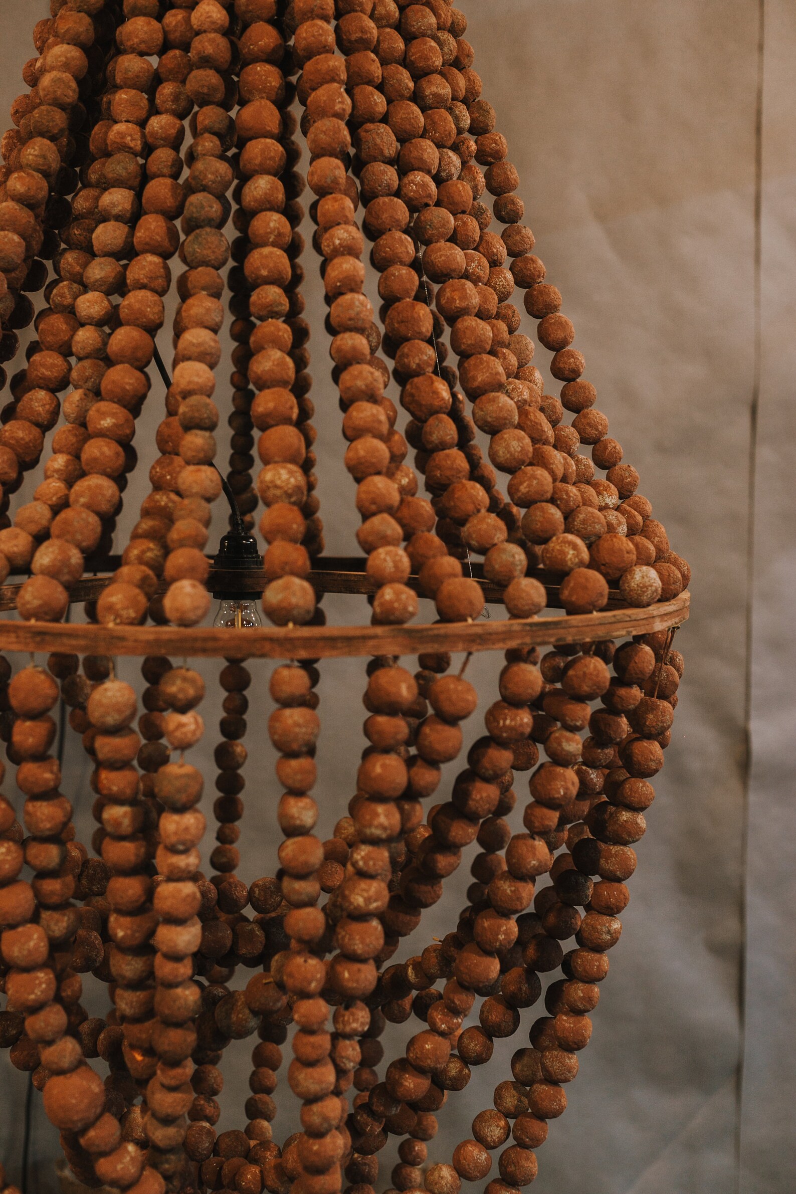 Pendant Lamp Made From Recycled Paper Balls - White - Etsy