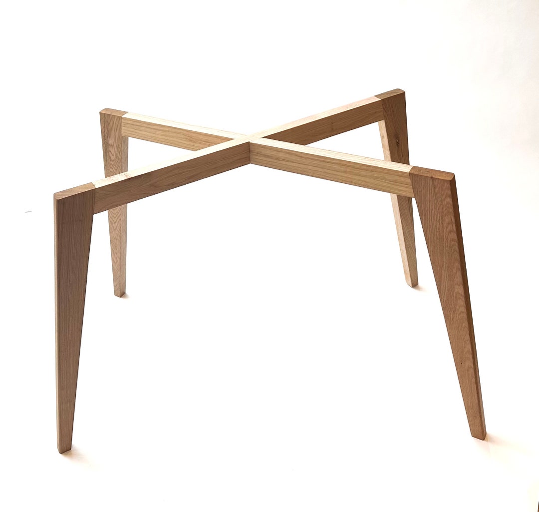 Tapered Oak Legs Frame for Table or Desk. - Etsy