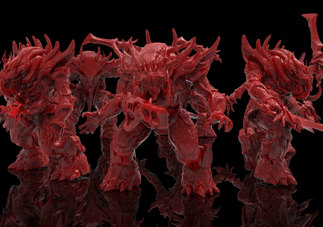 Avunt Soldiers Mads Minis Resin Printed Tabletop Gaming Miniatures - Etsy