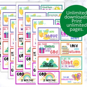 Printable Lunch Box Notes for Kids, Editable PDF for Personal Notes ...