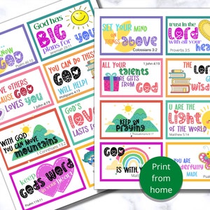 Printable Lunch Box Notes for Kids, Editable PDF for Personal Notes ...